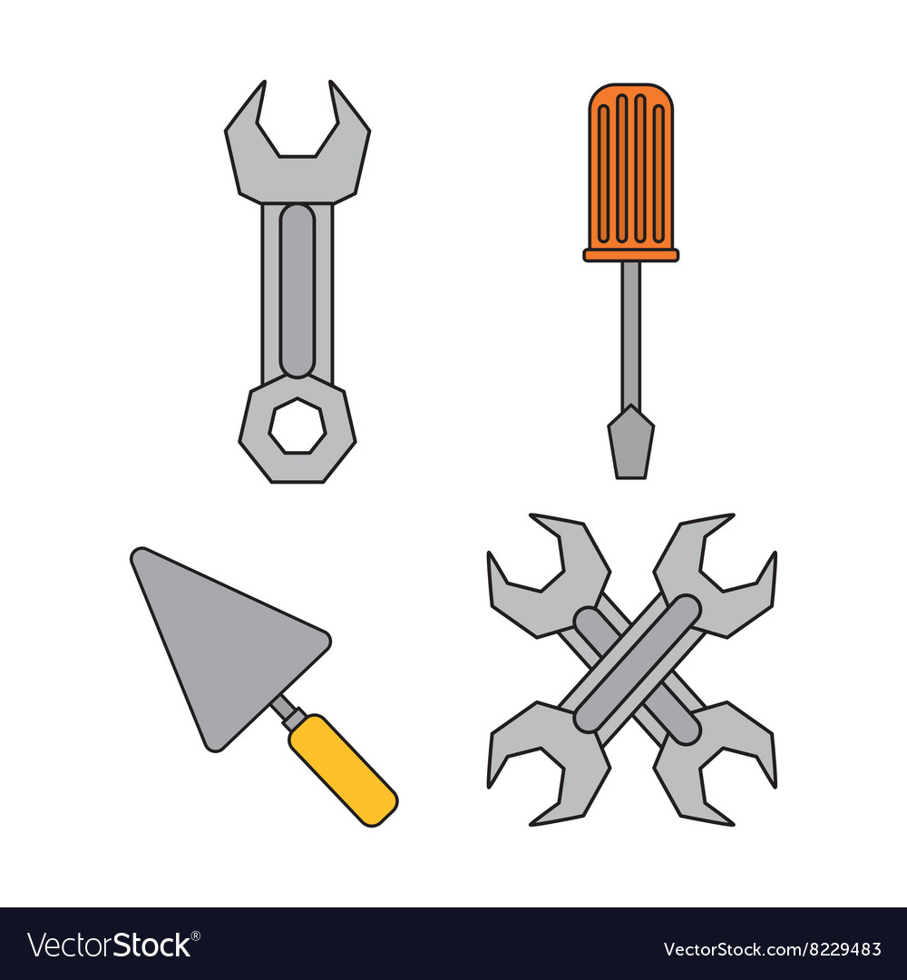 Tool design Royalty Free Vector Image - VectorStock