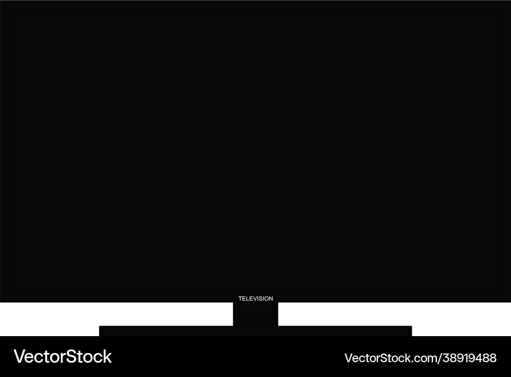 Television Royalty Free Vector Image - VectorStock