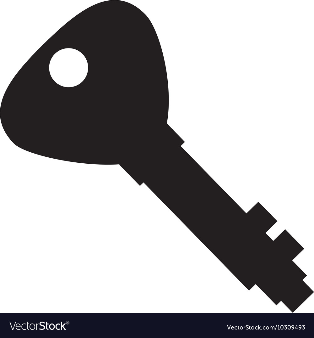 Key lock security Royalty Free Vector Image - VectorStock