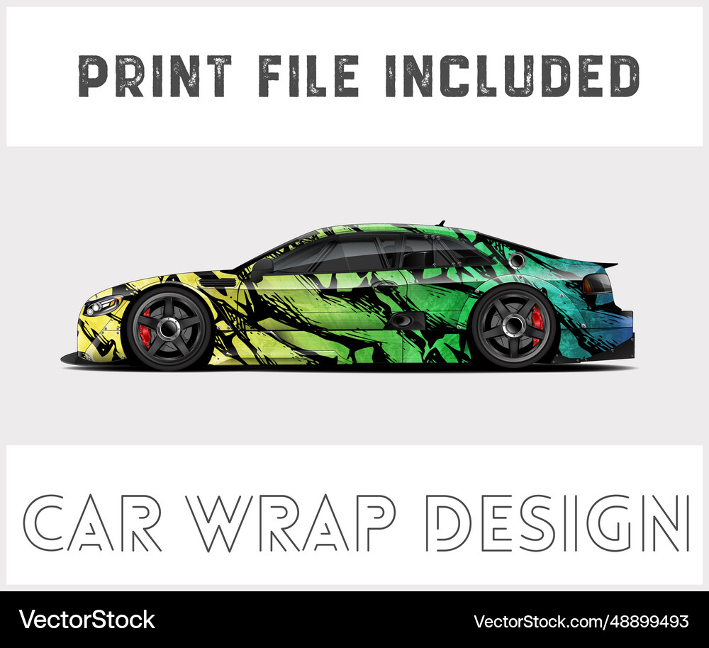 Wrap design business adventure Royalty Free Vector Image