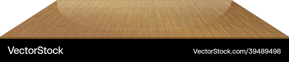 Floor tiles with wooden pattern on white Vector Image