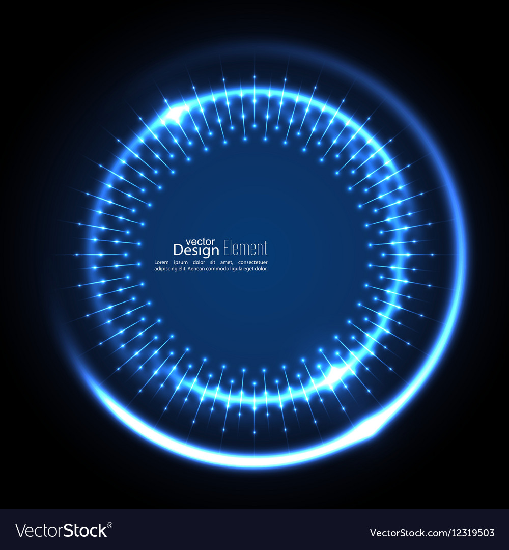 Abstract techno background Royalty Free Vector Image