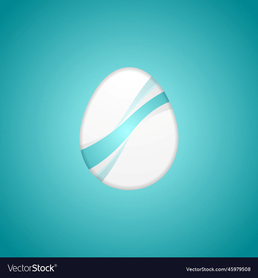 Abstract easter background with bright waves Vector Image