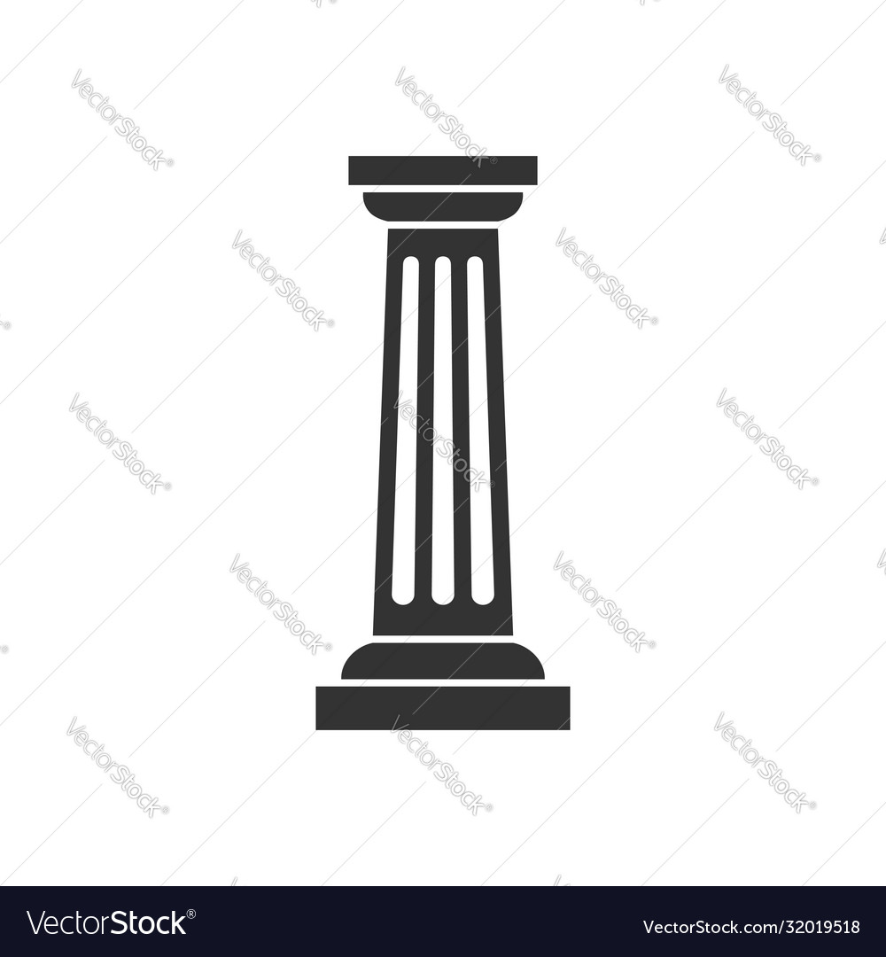 Column Royalty Free Vector Image - VectorStock