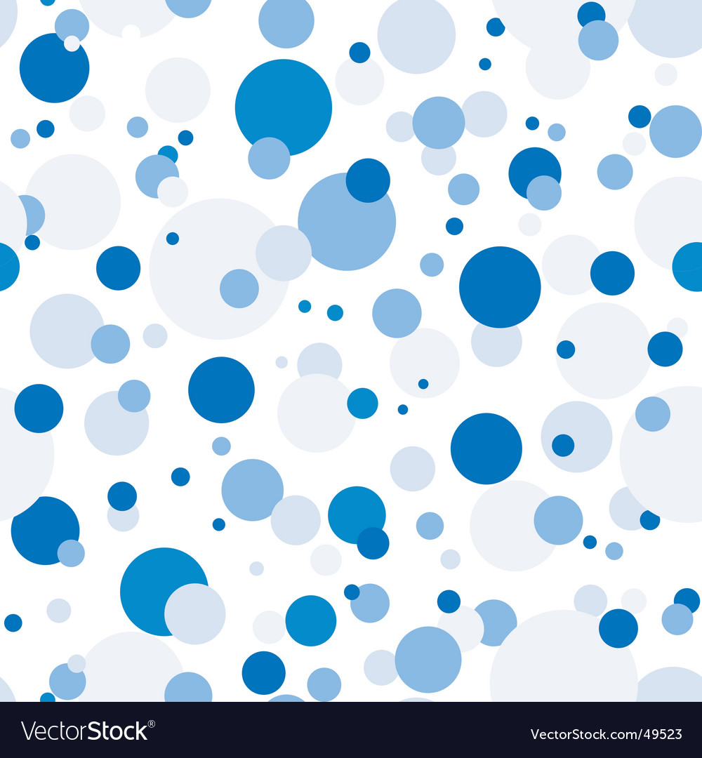 Blue Dot Pattern Royalty Free Vector Image - VectorStock