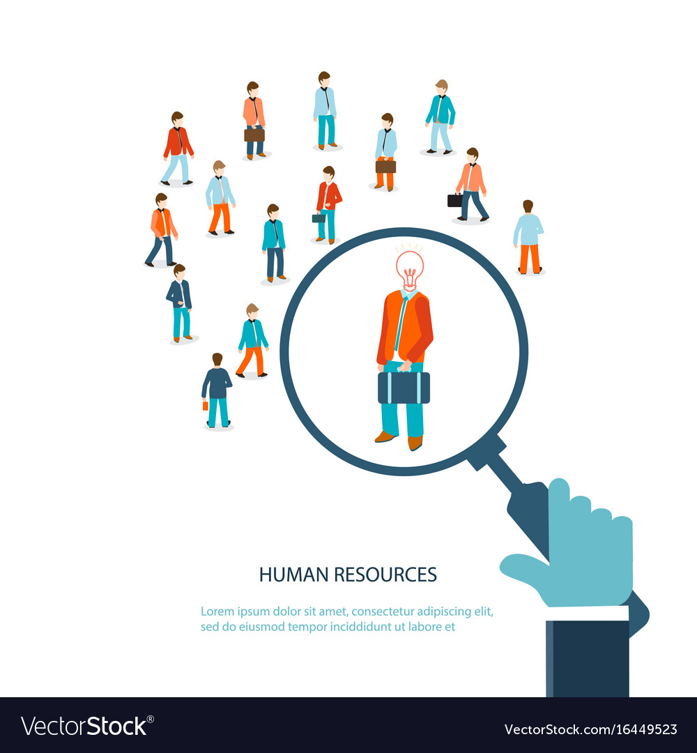 Human resource Royalty Free Vector Image - VectorStock
