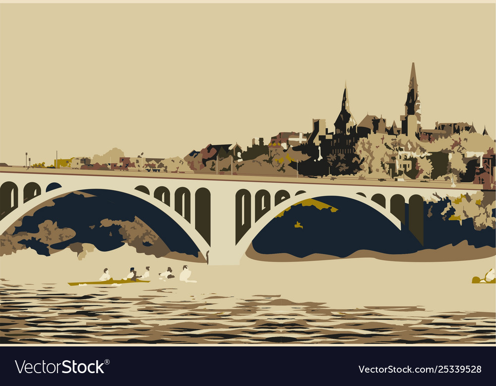 Bridge Royalty Free Vector Image - VectorStock