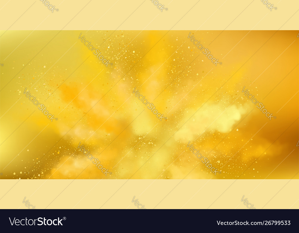 Explosion powder Royalty Free Vector Image - VectorStock