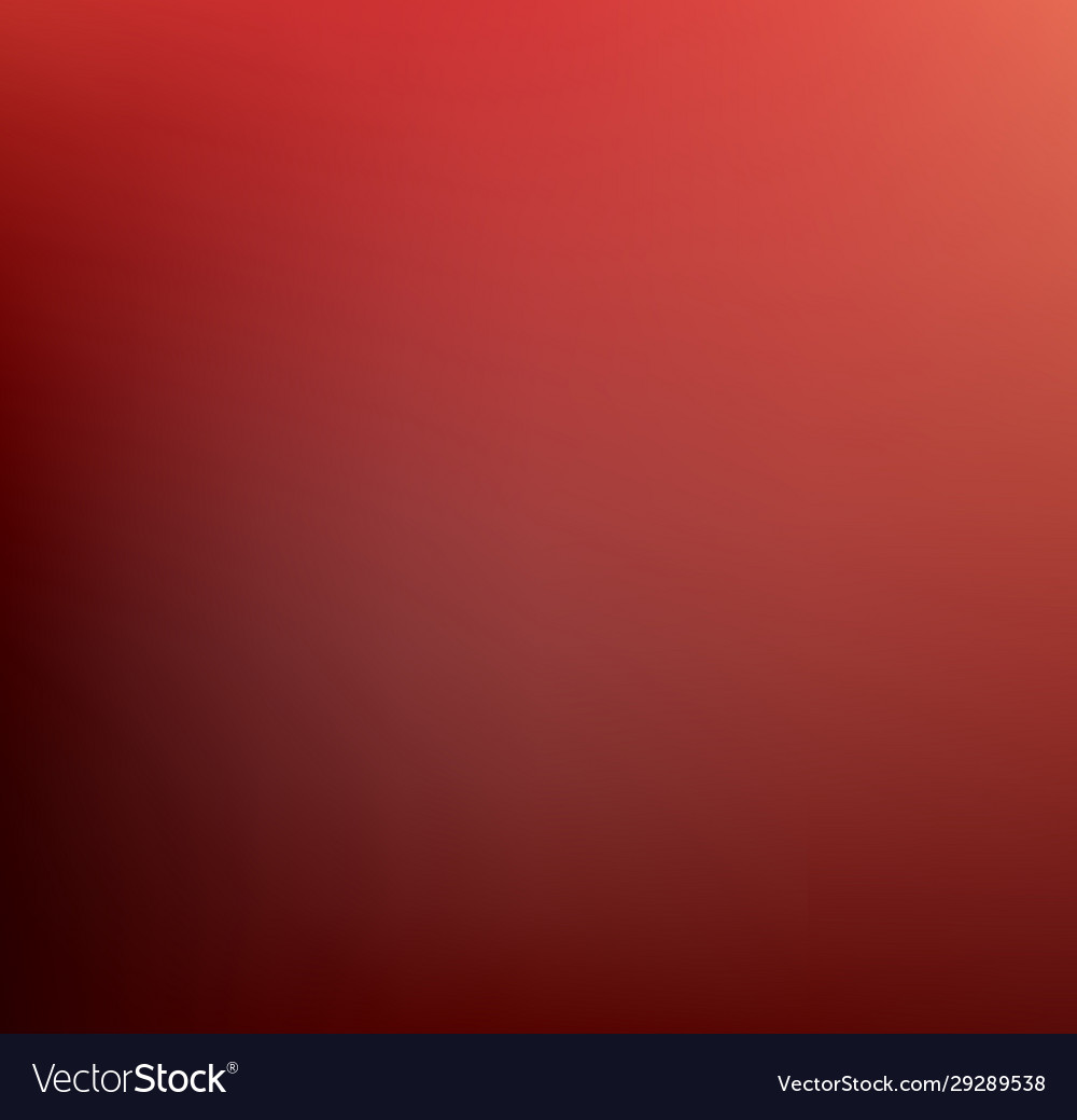 Abstract red blurred gradient background Vector Image