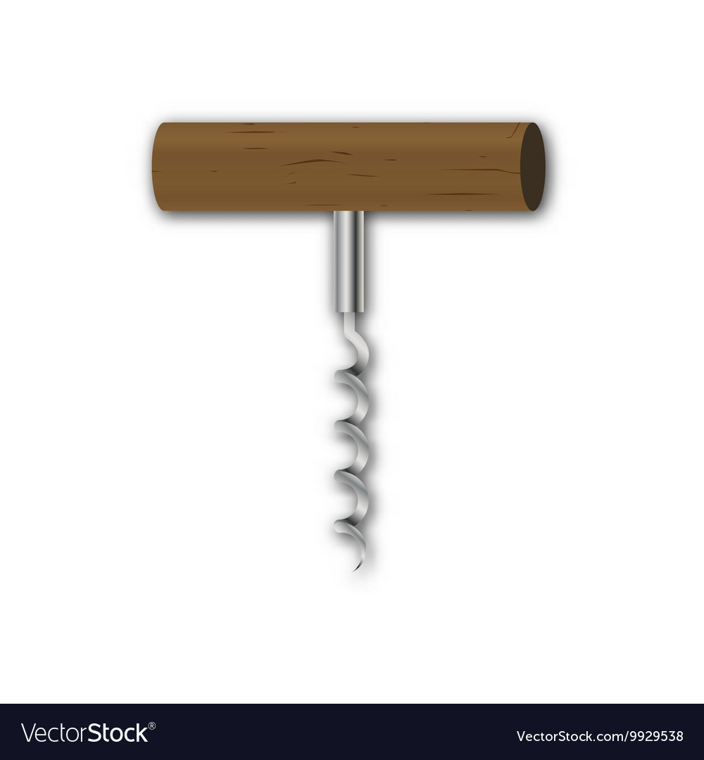 Corkscrew Royalty Free Vector Image - VectorStock