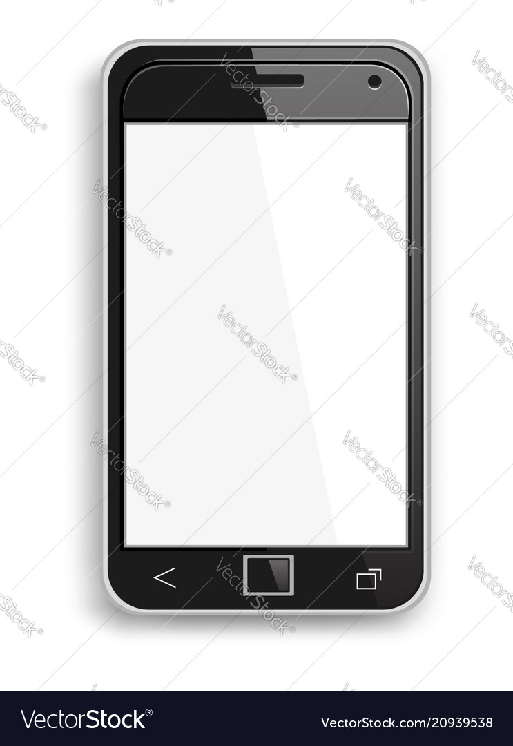 Mobile phone Royalty Free Vector Image - VectorStock