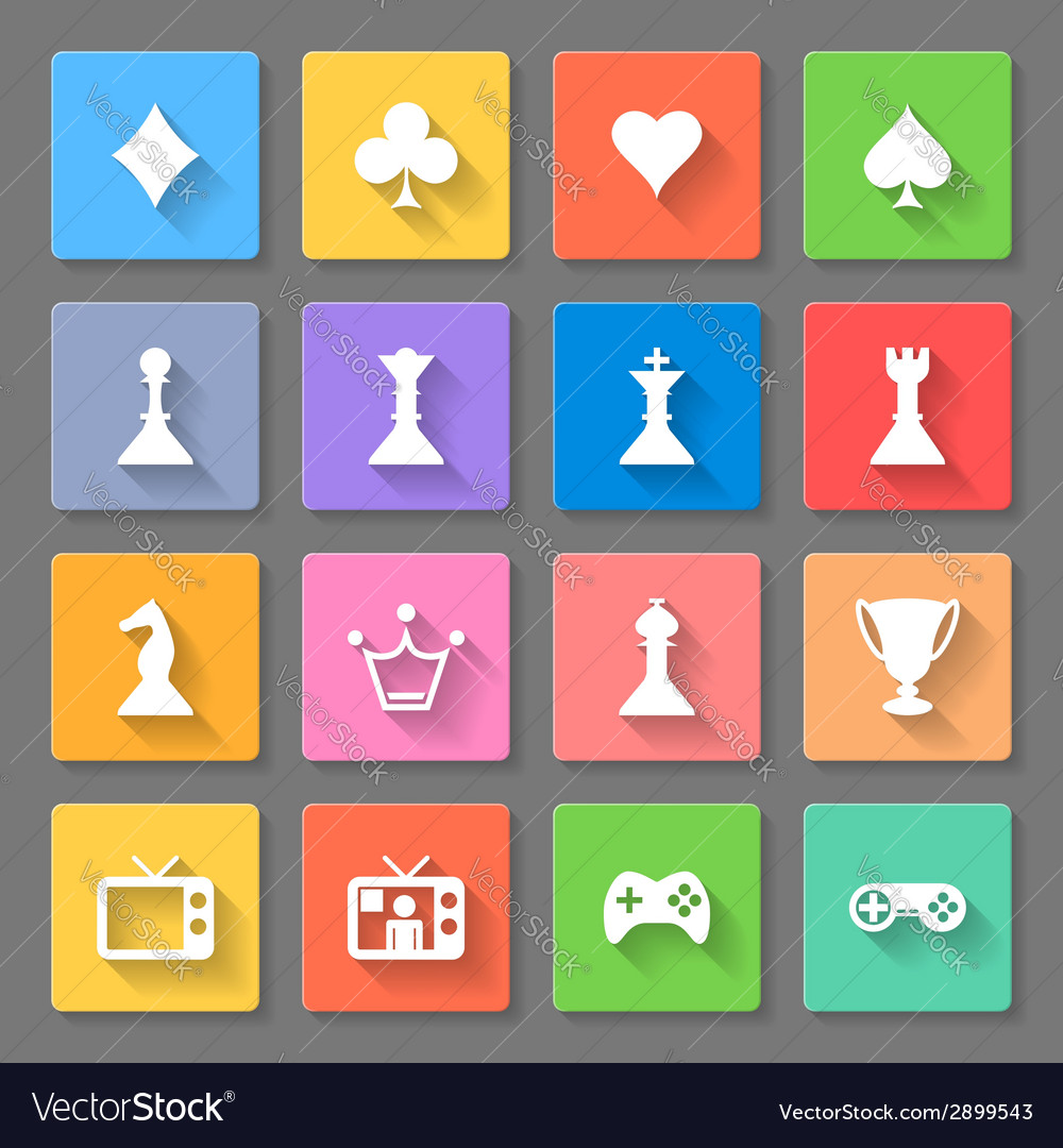 Icons Royalty Free Vector Image - VectorStock