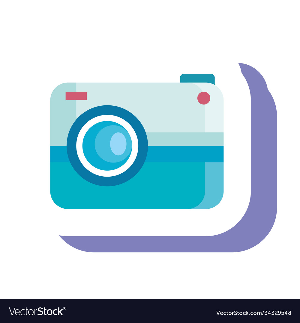 Camera device icon design Royalty Free Vector Image