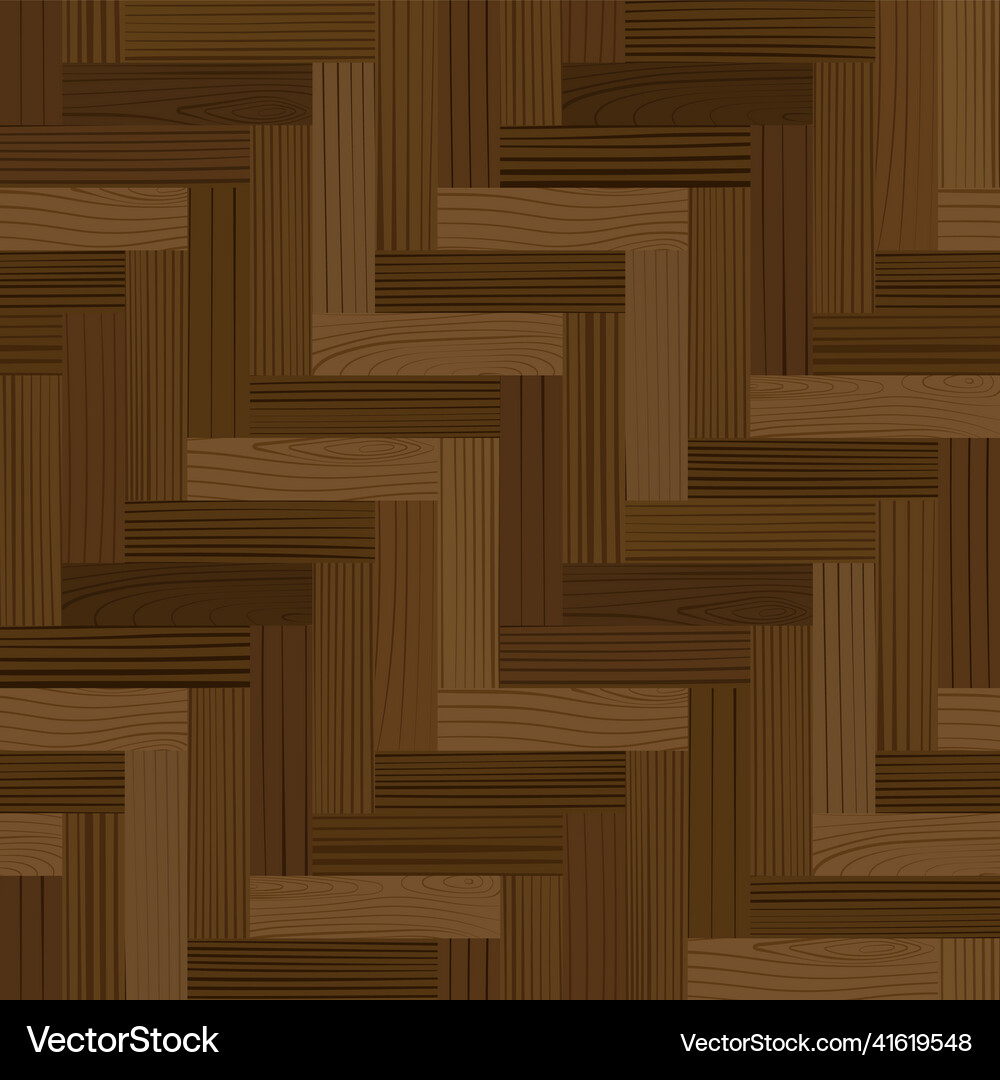Wooden floor parquet Royalty Free Vector Image
