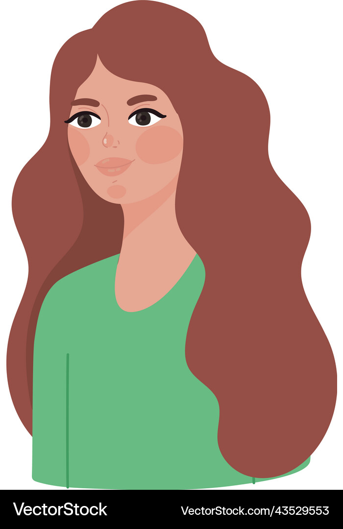 Beautiful woman icon Royalty Free Vector Image