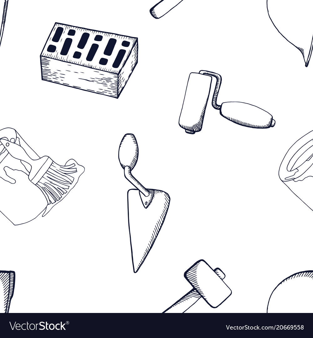 Construction tools Royalty Free Vector Image - VectorStock