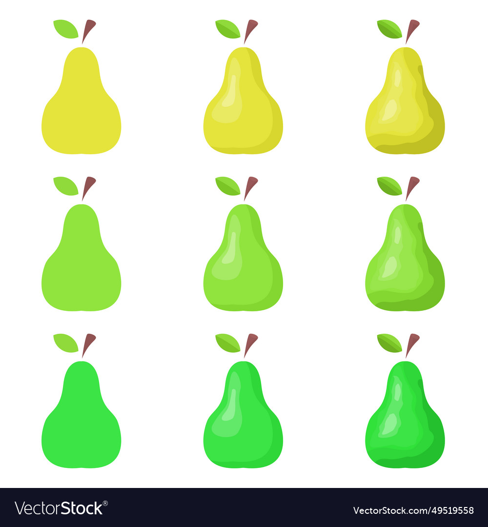Pear Royalty Free Vector Image - VectorStock
