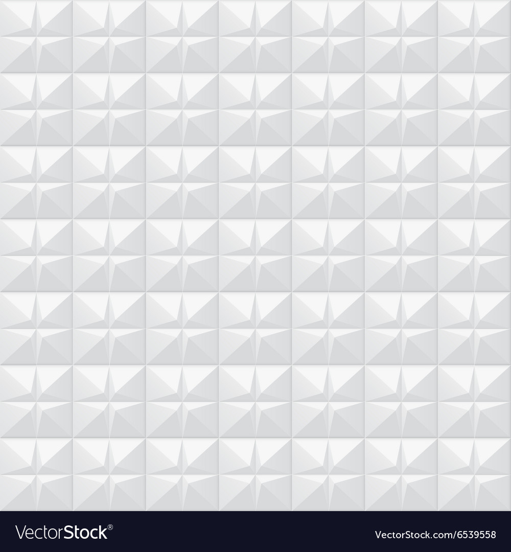 White texture Geometric pattern - seamless Vector Image