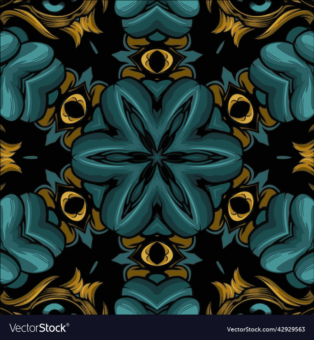 Abstract kaleidoscope background beautiful Vector Image