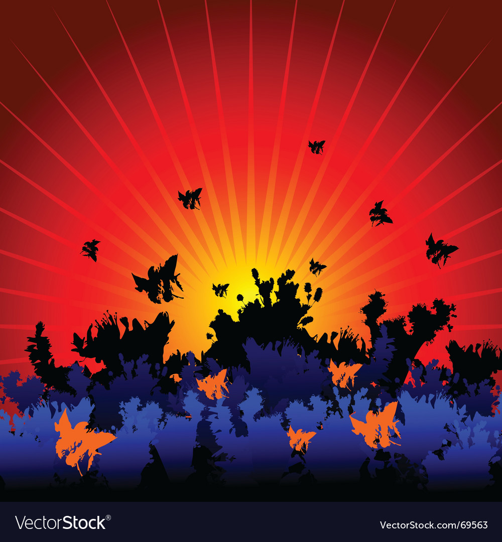 Landscape Royalty Free Vector Image - VectorStock