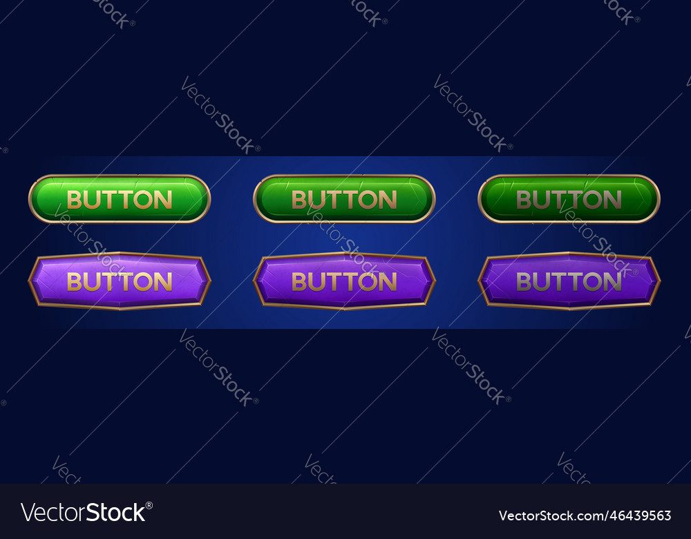 Medieval Ui Game Button Frame Sprite For Animation