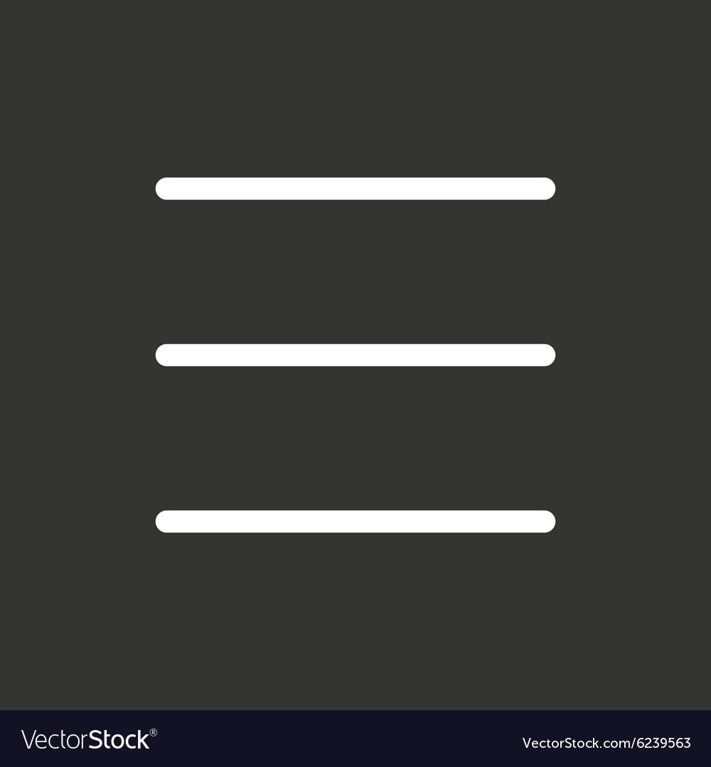 Menu options Royalty Free Vector Image - VectorStock