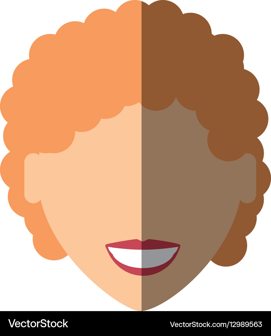 People face commoner woman icon image Royalty Free Vector