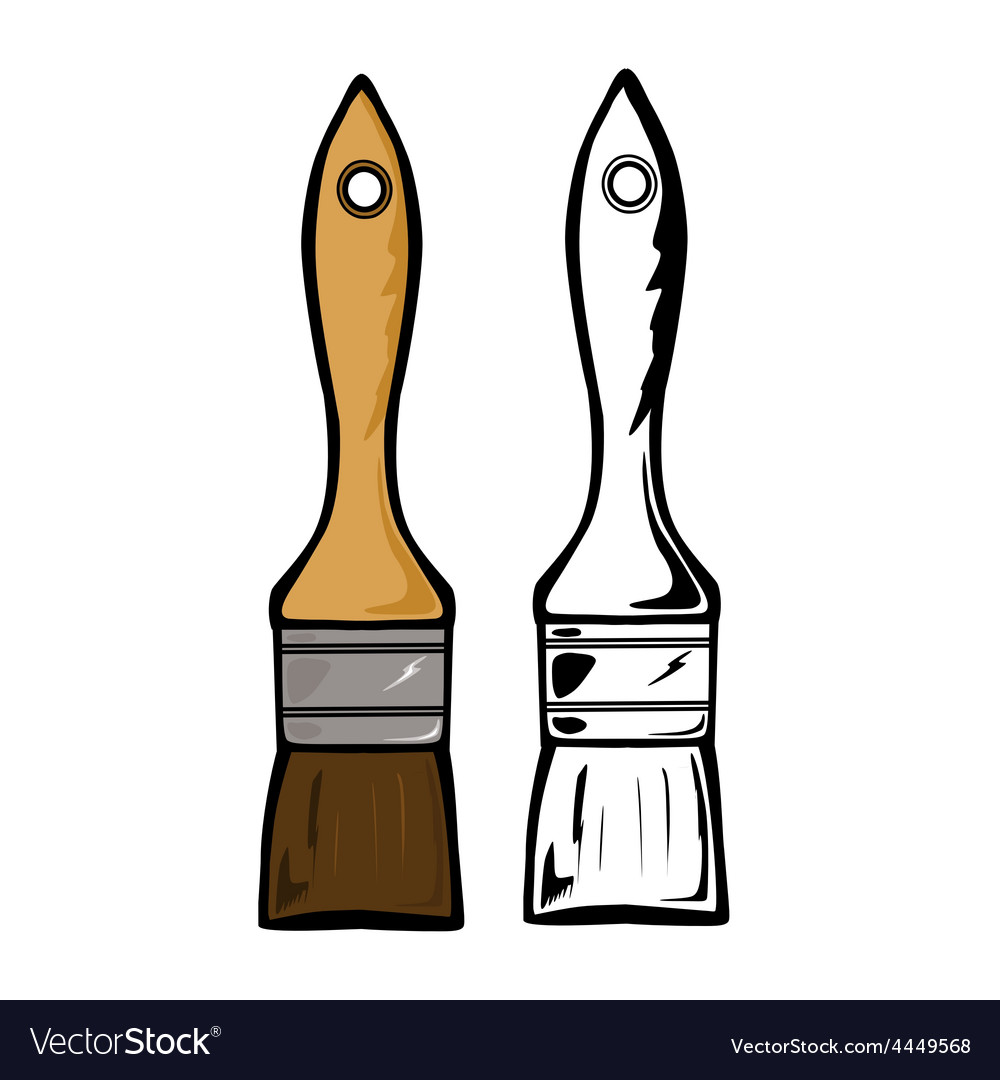 Brush Royalty Free Vector Image - VectorStock