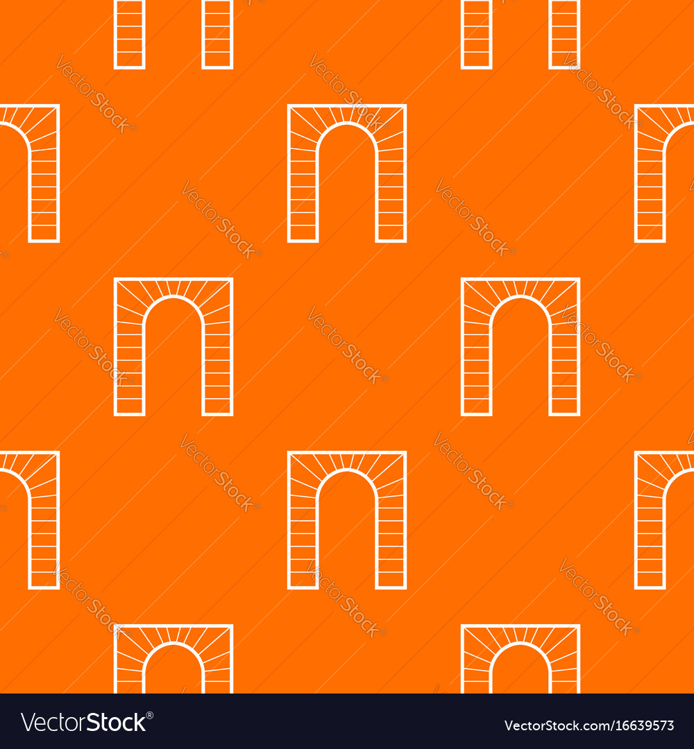 Arch pattern seamless Royalty Free Vector Image