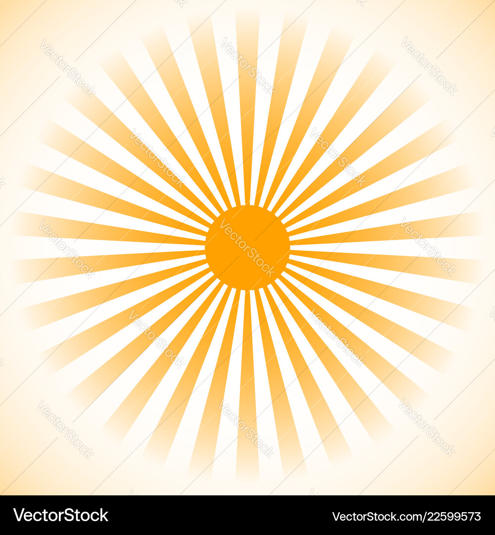 Starburst sunburst background radial lines Vector Image