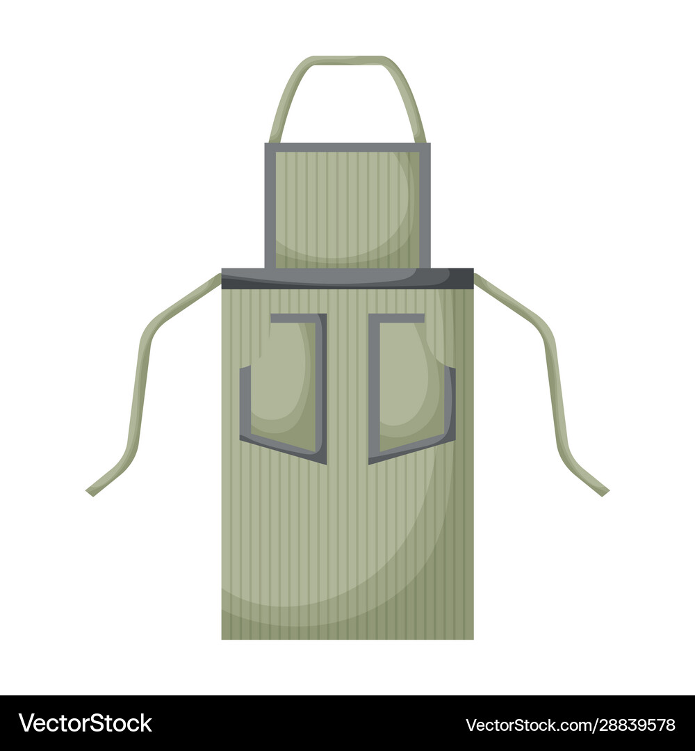 Apron iconcartoon icon isolated on Royalty Free Vector Image