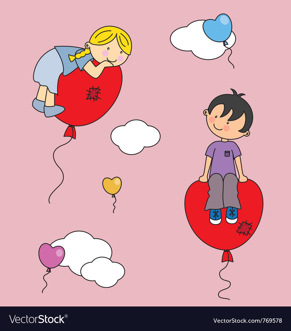 First love Royalty Free Vector Image - VectorStock
