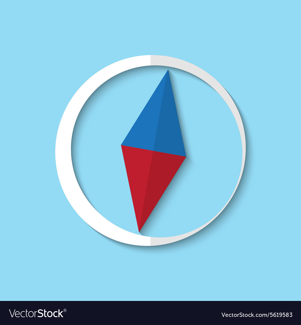 Compass web icon Royalty Free Vector Image - VectorStock