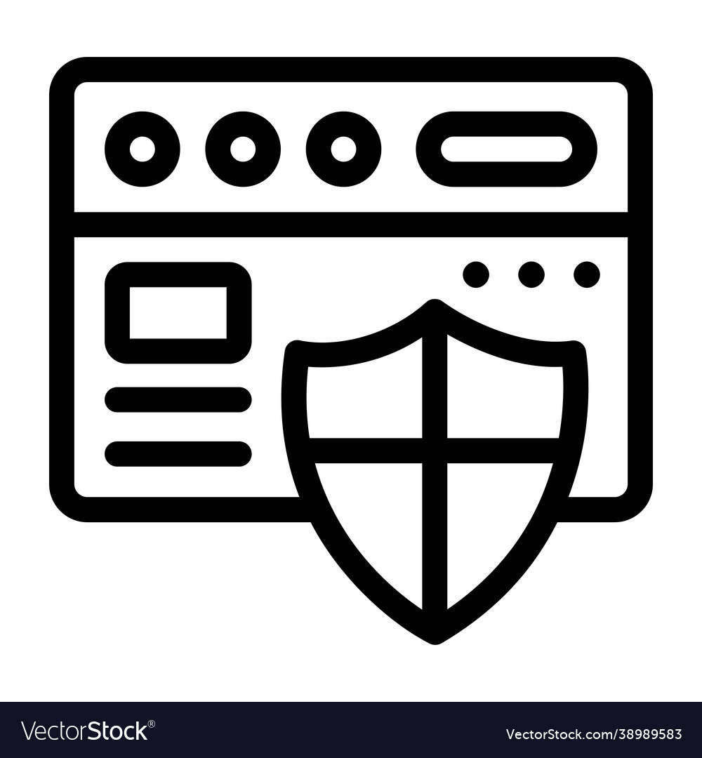 Web security Royalty Free Vector Image - VectorStock