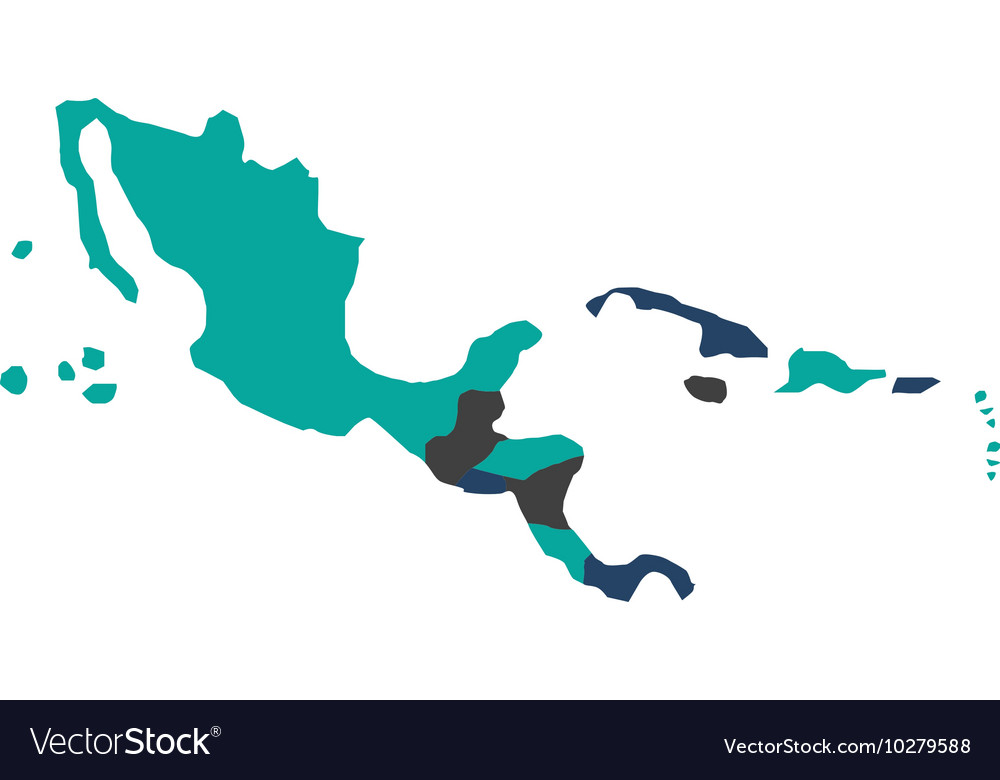 Central american isolated icon Royalty Free Vector Image