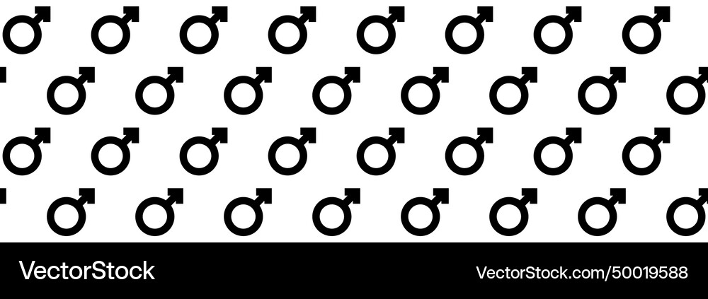 Male gender symbol Royalty Free Vector Image - VectorStock