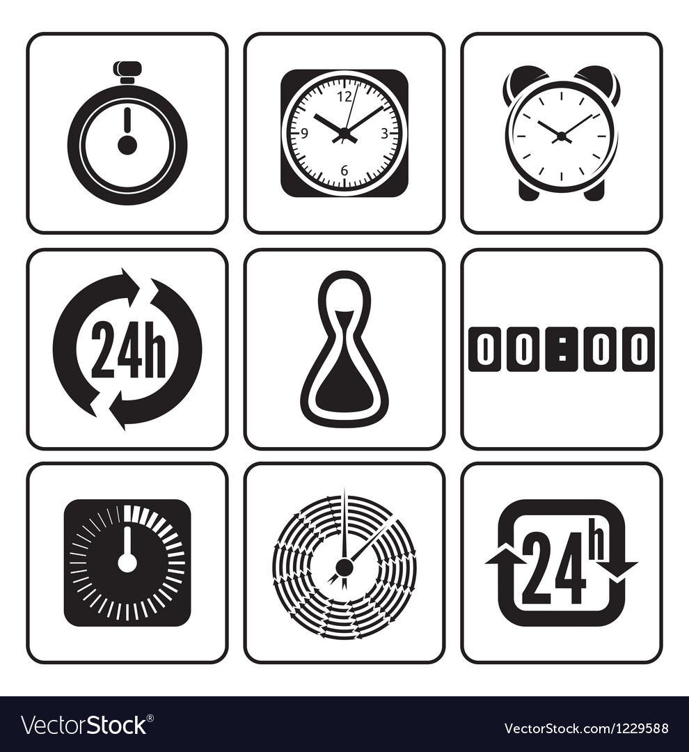 Time Royalty Free Vector Image - VectorStock