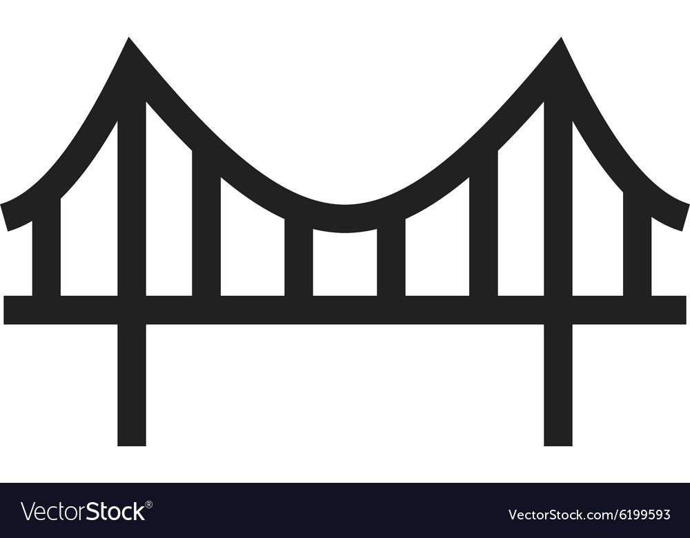 Bridge Royalty Free Vector Image - VectorStock