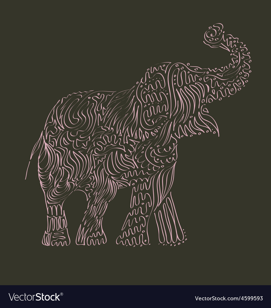 Elephant Royalty Free Vector Image - VectorStock