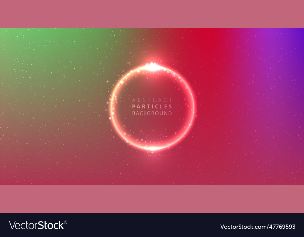 Particles liquid dynamic flow Royalty Free Vector Image