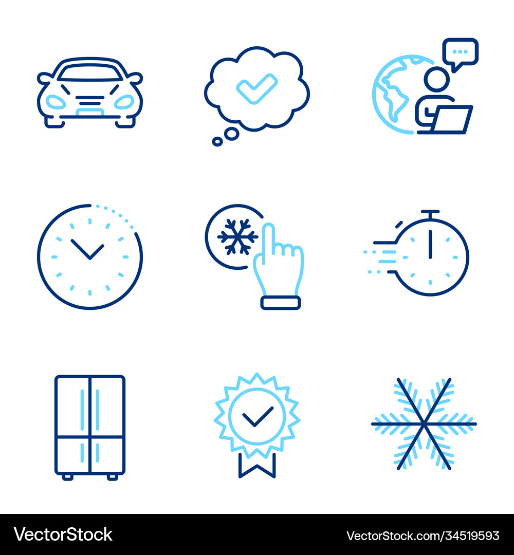 Technology icons set included icon as cooking Vector Image