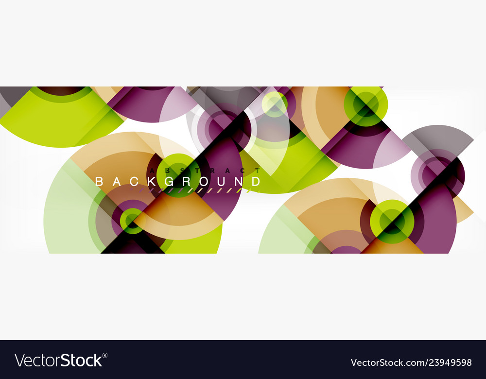 Abstract background circle design Royalty Free Vector Image
