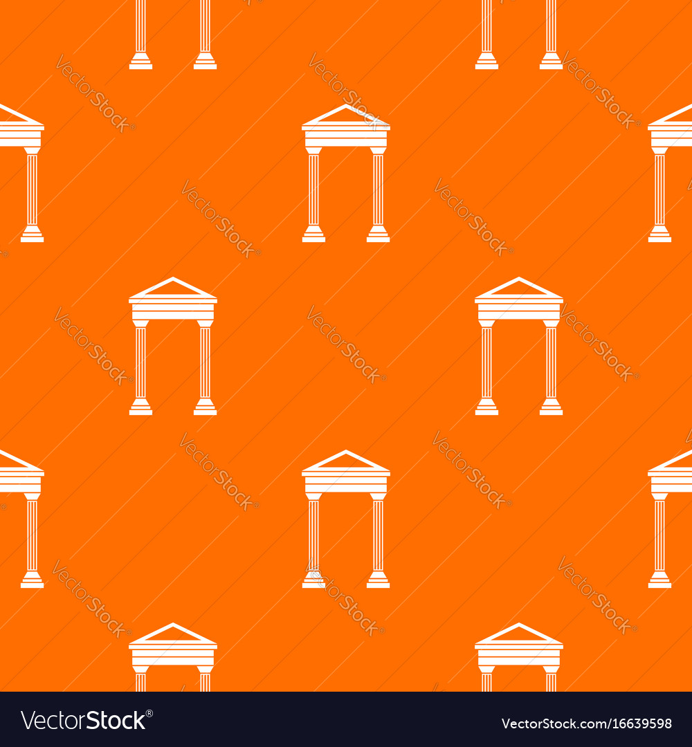Arch pattern seamless Royalty Free Vector Image