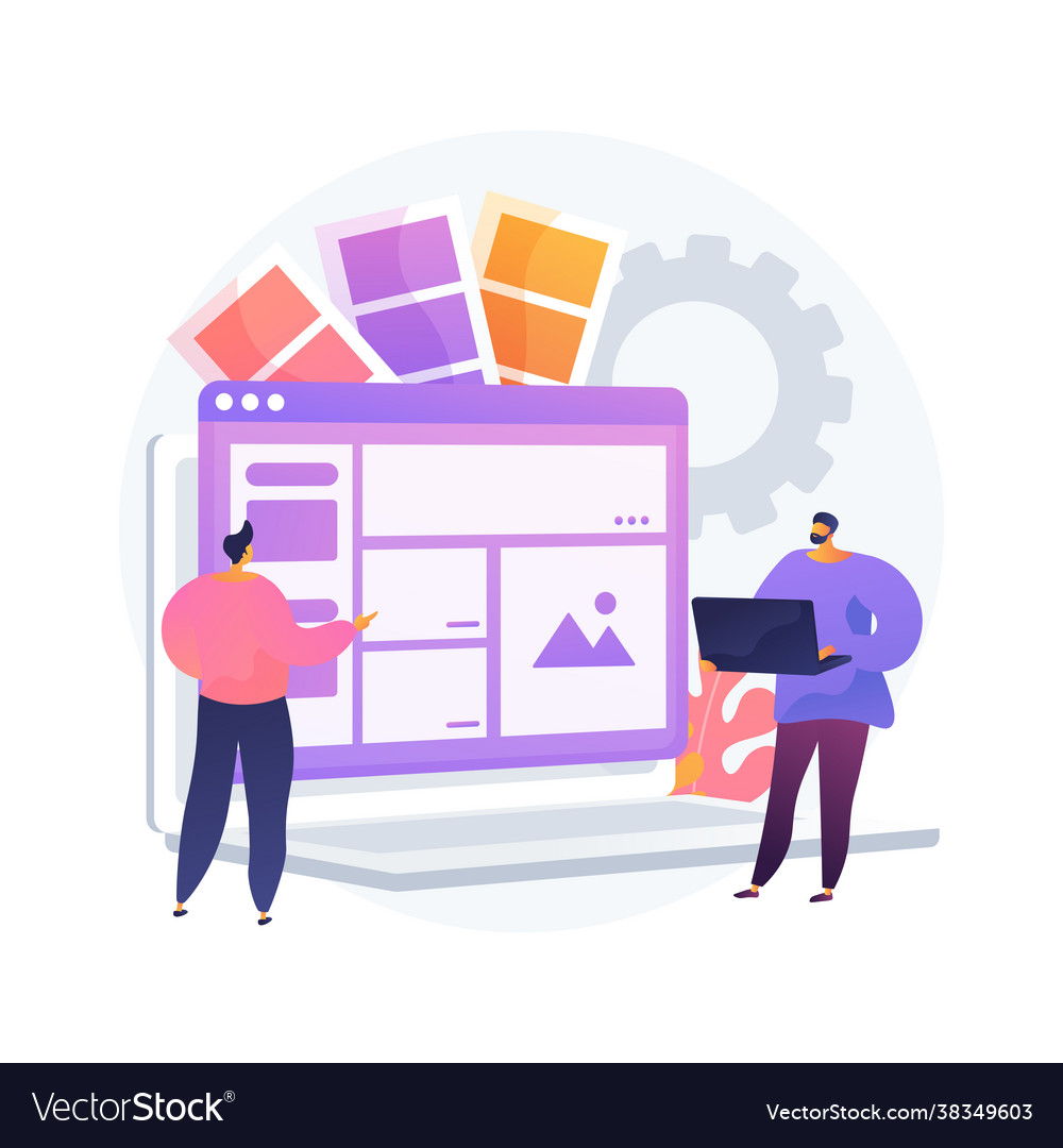 Abstract Interface Concept Royalty Free Vector Image