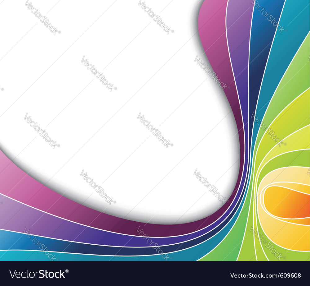 Abstract colorful rainbow background Royalty Free Vector