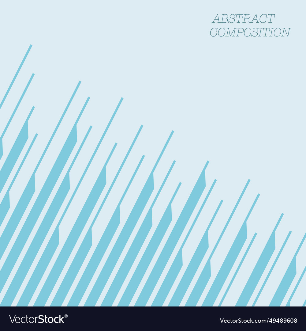 Abstract geometric patterns of parallel lines Vector Image