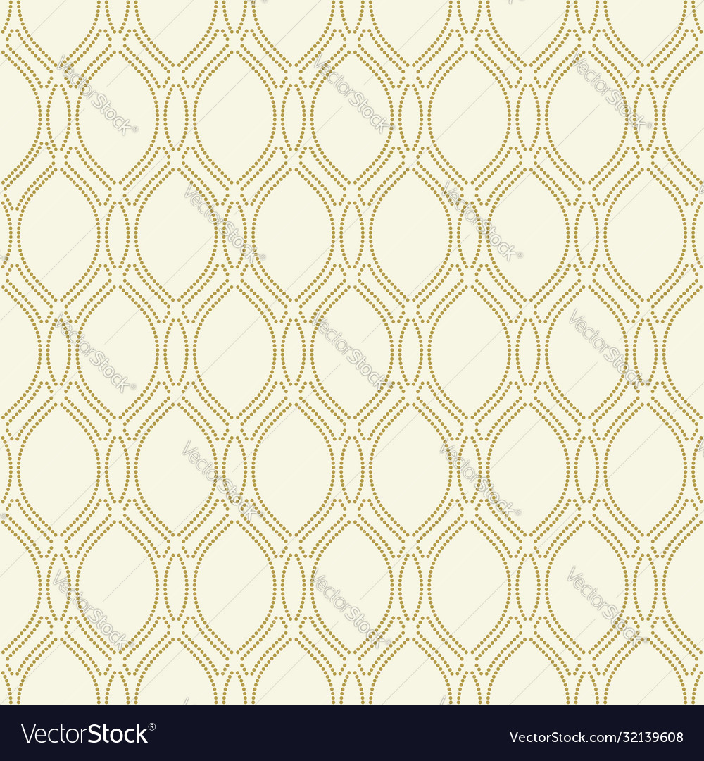Geometric seamless dotted pattern Royalty Free Vector Image
