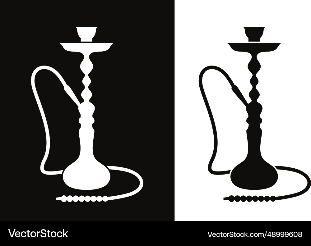 Hookah Royalty Free Vector Image - VectorStock