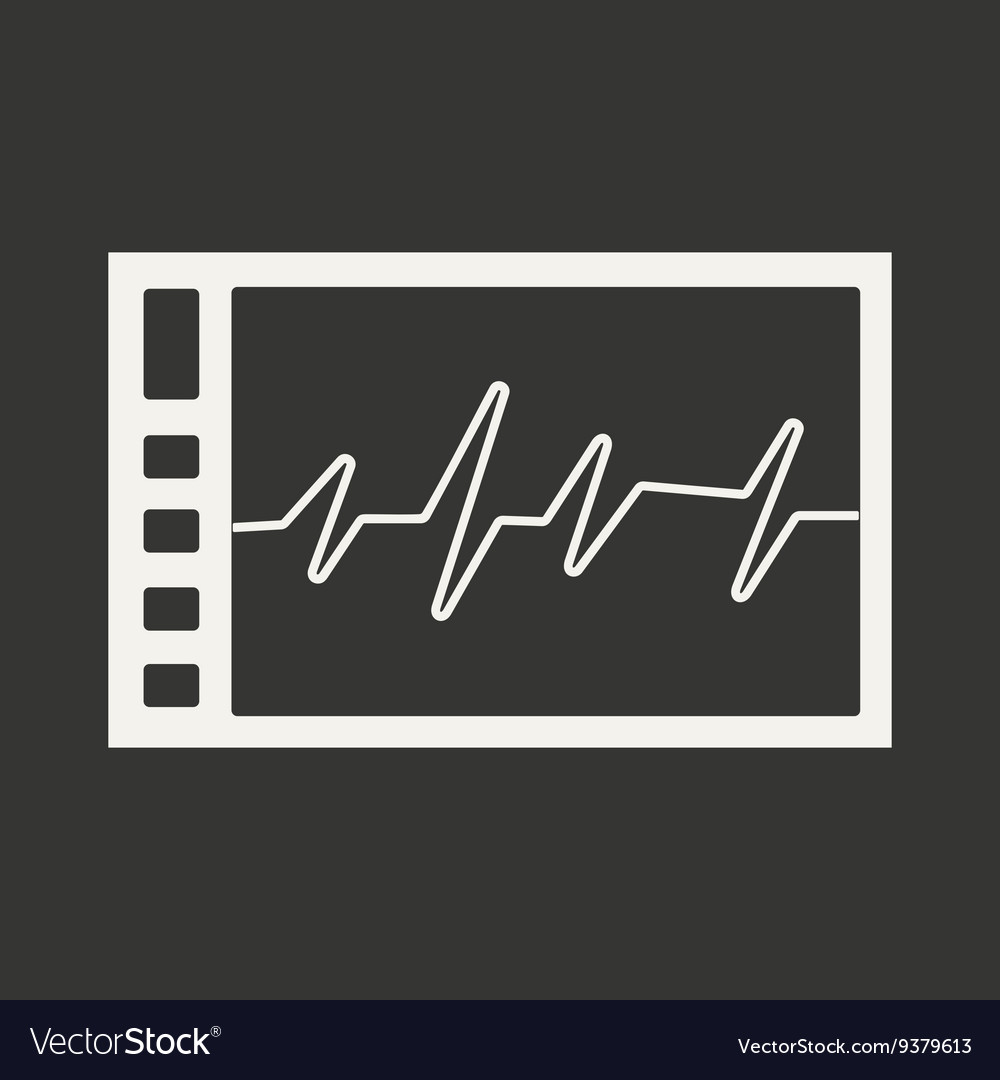 Flat in black and white mobile application Vector Image