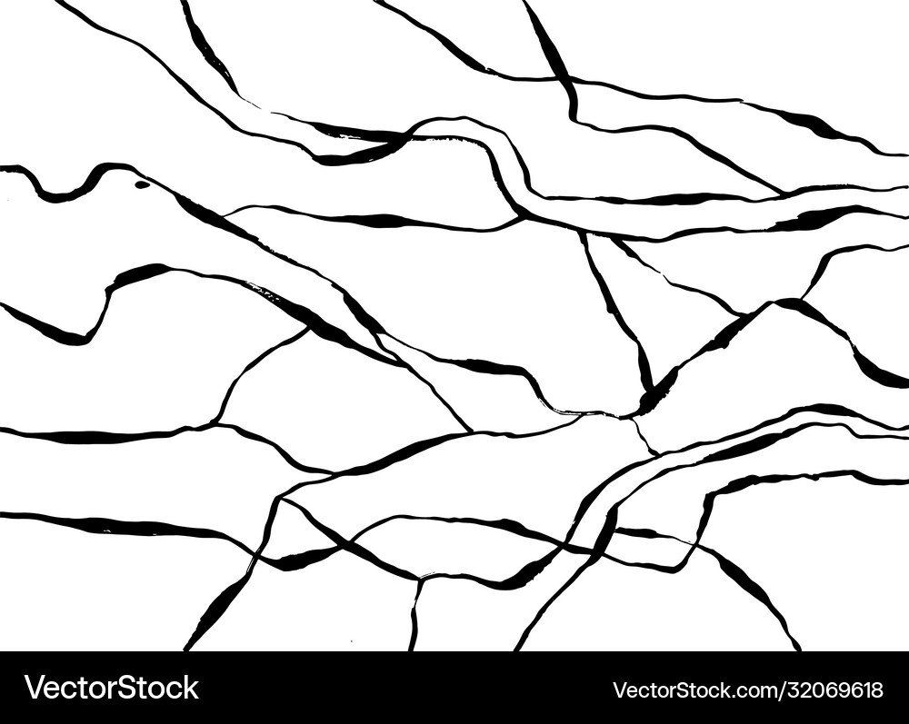 Art abstract marble print template in black and Vector Image